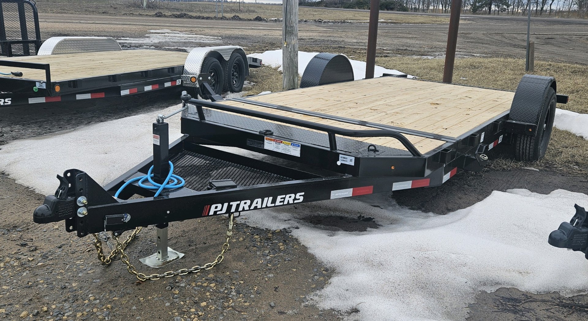 New 2024 PJ TRAILERS 81" x 16' Single Axle HD Tilt (T1) Tilt Trailer ...