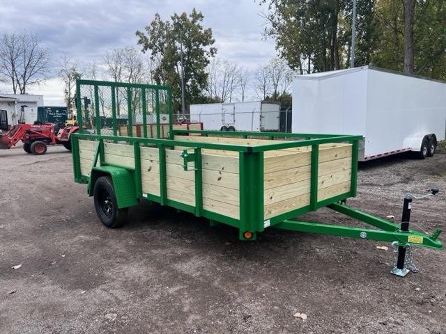 New 74" x 12' Single Axle Open Utility Trailer | Waterford Michigan