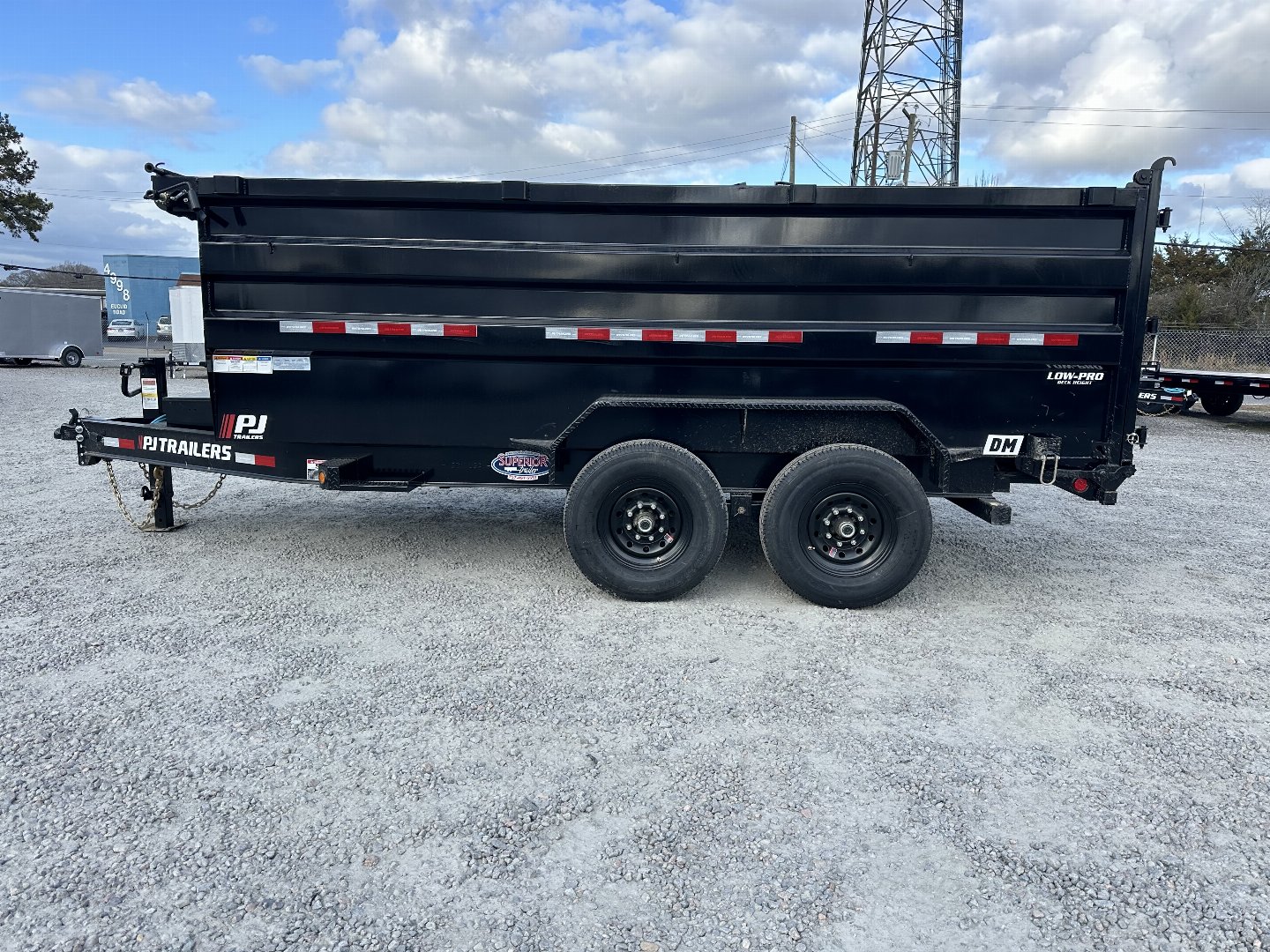 New 2024 PJ TRAILERS 7x14 DM 14K Dump Trailer | Virginia Beach Virginia