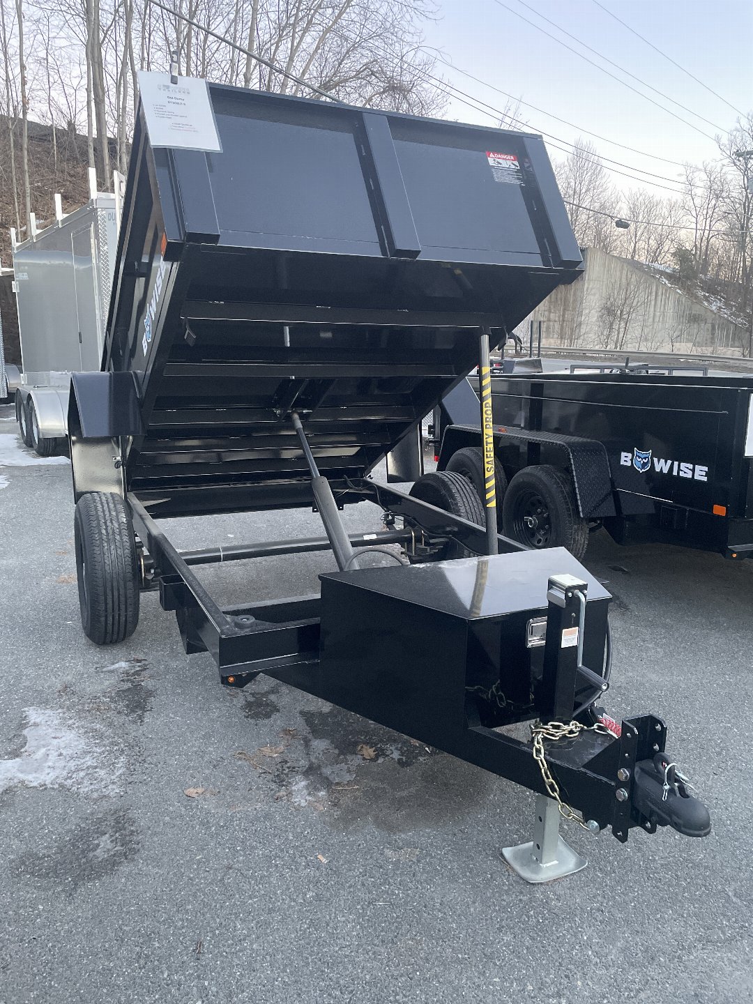 New 2024 BRI-MAR DT508LP-5 Dump Trailer | Wells River Vermont